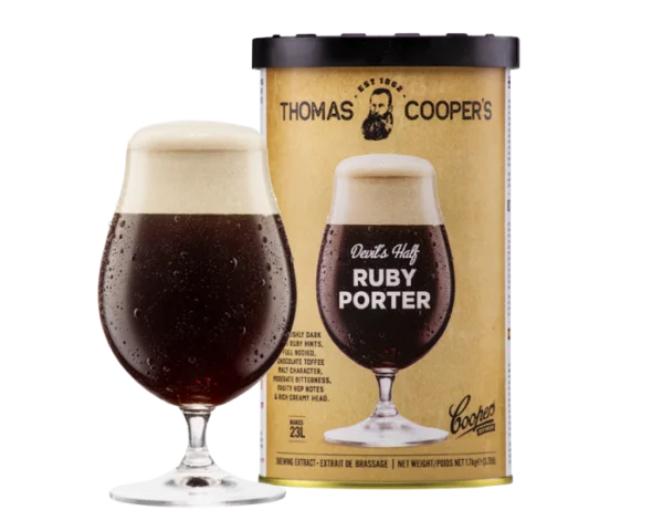 Coopers Devils Half Ruby Porter 23l