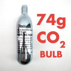 Co2 74g patron med gevind